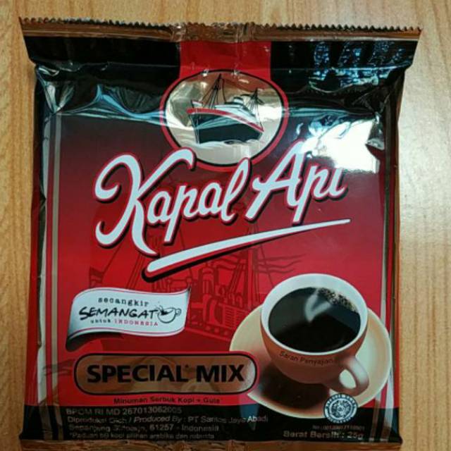Jual Kopi Kapal Api Special Mix Sachet 25g Bandung | Shopee Indonesia
