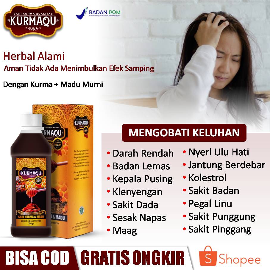Jual Obat Darah Rendah, Badan Lemas, Kepala Pusing, Sakit Dada, Jantung ...
