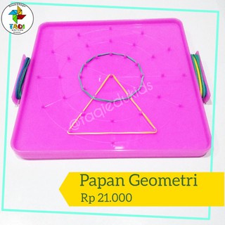 papan geometri dua sisi | Shopee Indonesia