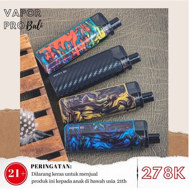 Jual Smok RPM 80w Kit 3000mAh Pod Kit Authentic | Shopee Indonesia