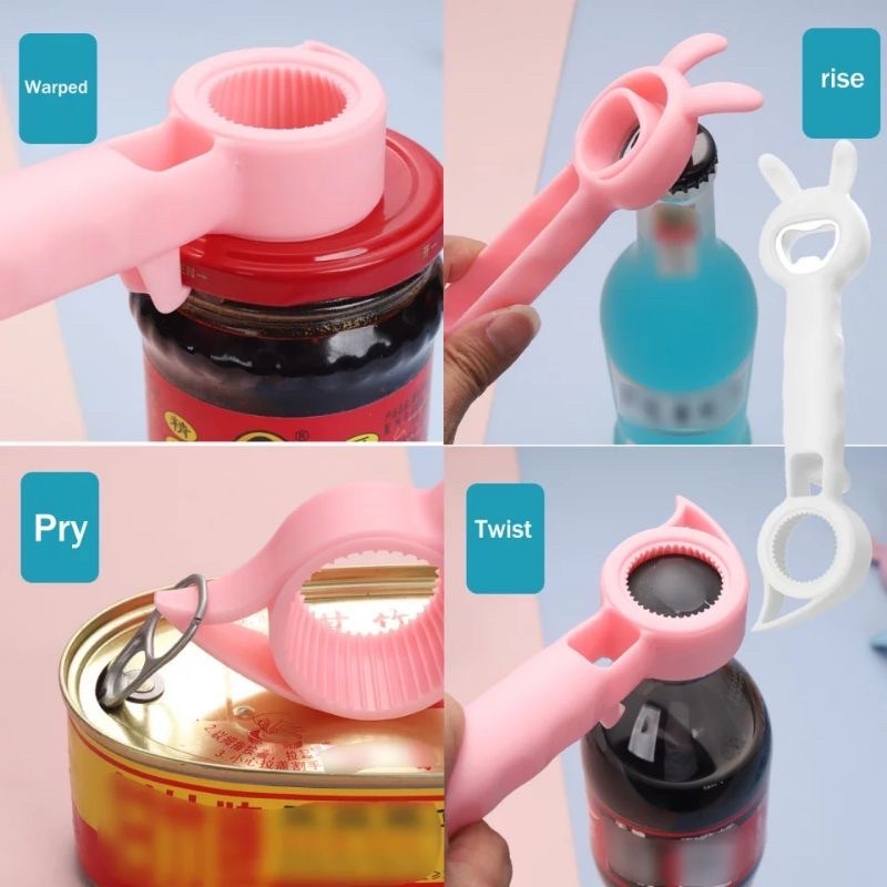 Jual Alat Pembuka tutup botol dan kaleng serba guna / alat pembuka ...