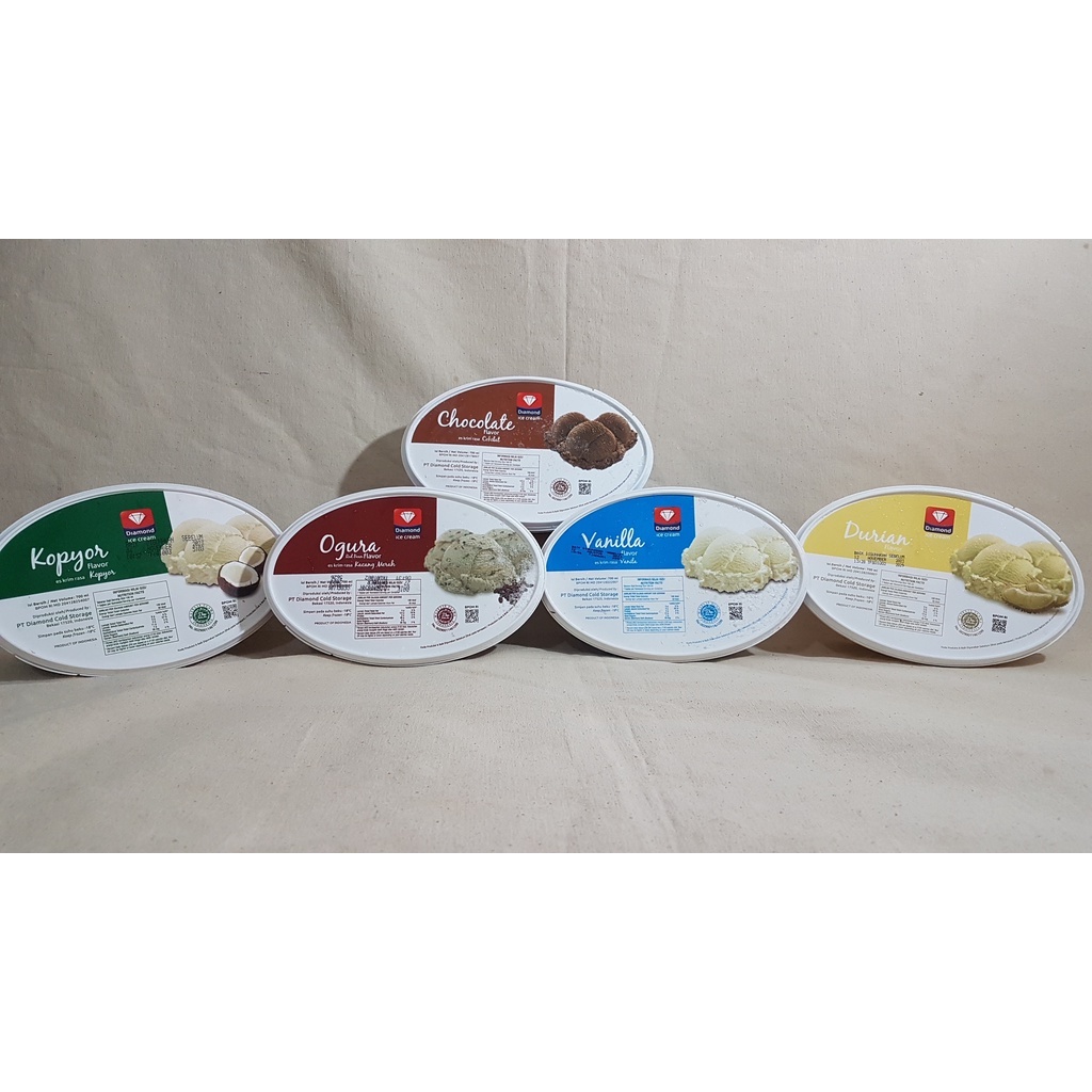 Jual TERMURAH!! ES KRIM DIAMOND/ICE CREAM DIAMOND 700ML/ALL VARIANT ...