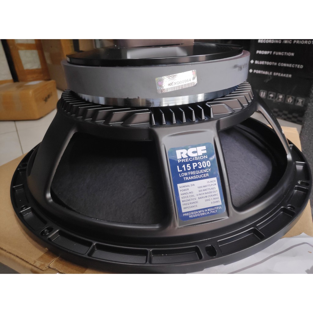 Jual Speaker RCF L15 P300 15 inchi VC 4in Karakter Low 800 Watt ...