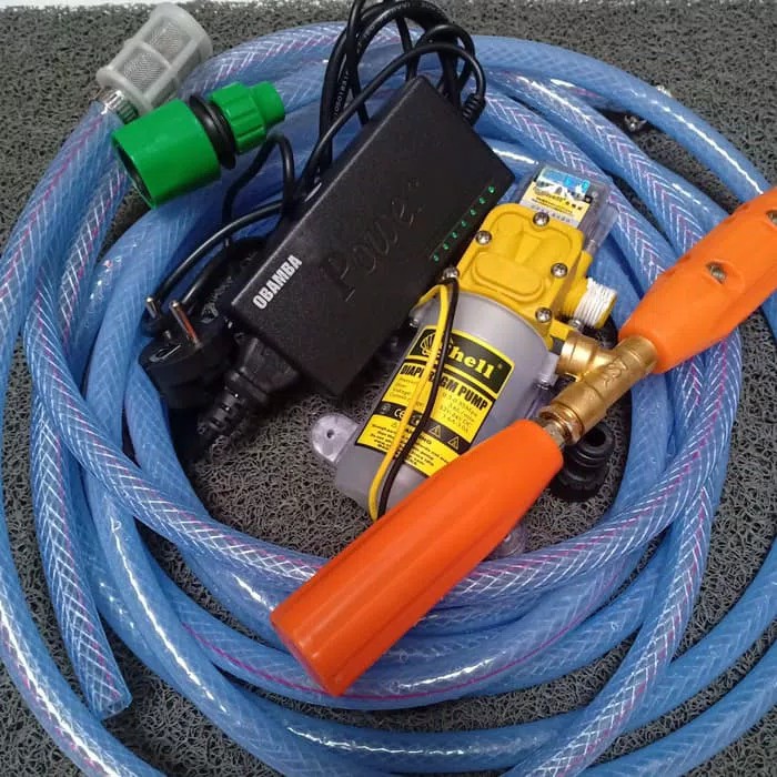 Jual PAKET LENGKAP POMPA AIR DC 12V SHELL SUDAH LENGKAP SIAP PAKAI ...