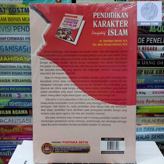Jual Pendidikan Karakter Perspektif Islam - Hamdani Hamid dan Beni Ahmad S | Shopee Indonesia
