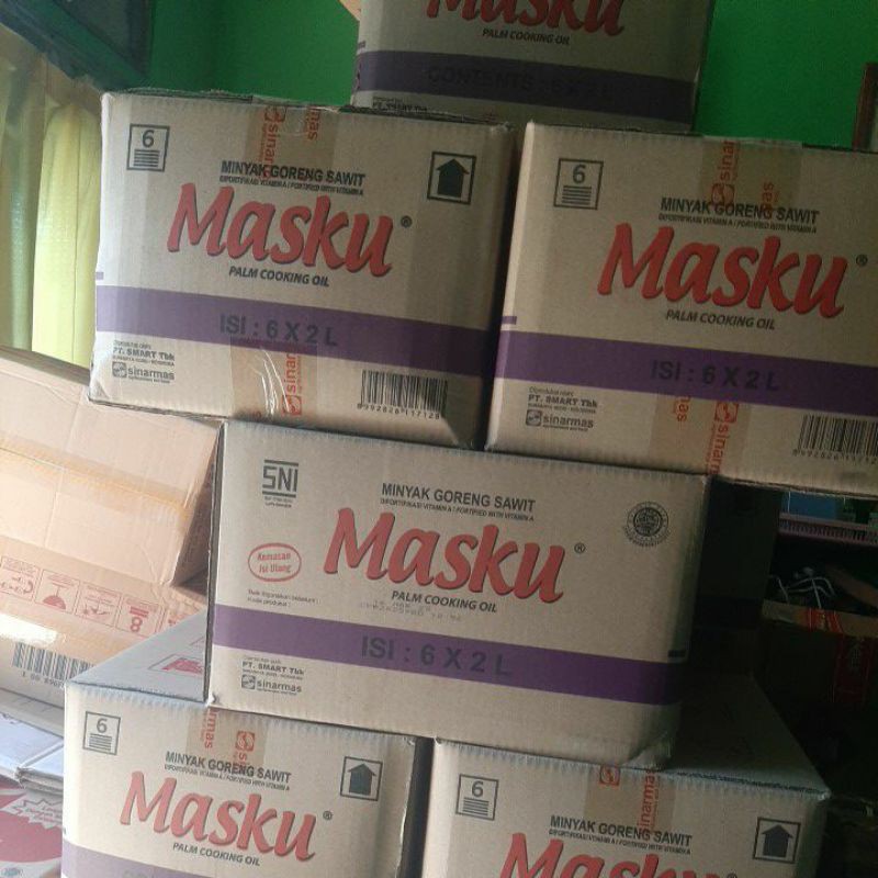 Jual MINYAK GORENG MASKU 2 LITER PER DUS | Shopee Indonesia