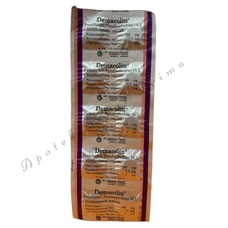 Jual Demacolin Tablet Strip | Shopee Indonesia