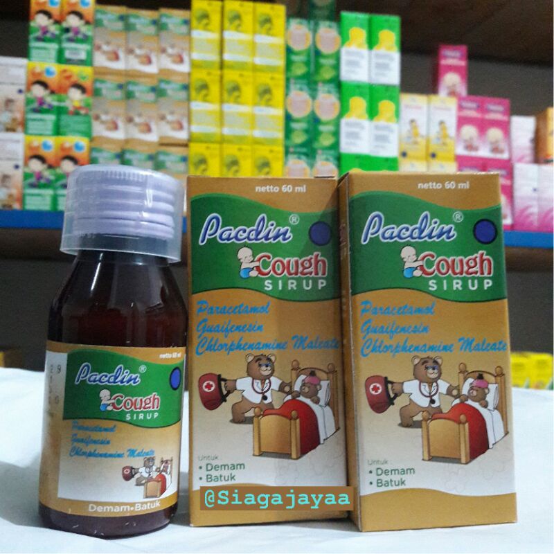 Jual Pacdin Cough Syrup 60ml | Shopee Indonesia