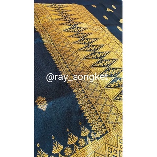 Jual SONGKET PANDAI SIKEK ASLI PADANG SUMATERA BARAT (BIRU X GOLD ...