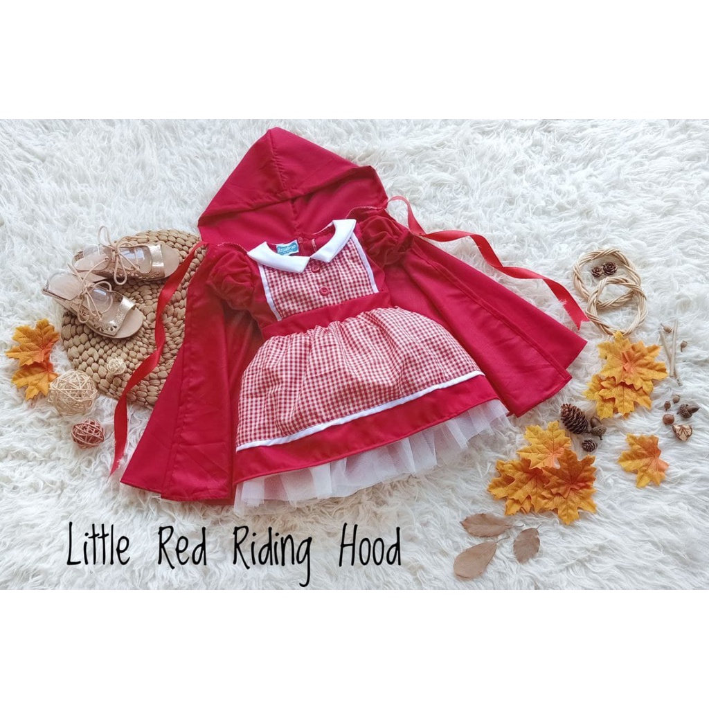 Jual Little Red Riding Hood/Kostum Dongeng | Shopee Indonesia