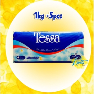 Jual Tessa Tissue Facial 250sheet 2ply (TP22)/Tisu Tessa 250sheet/Tisue ...