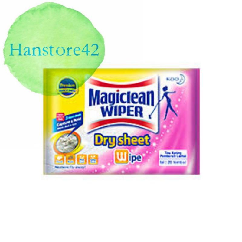 Jual MAGICLEAN WIPER Dry Sheet Wipe Indonesia|Shopee Indonesia