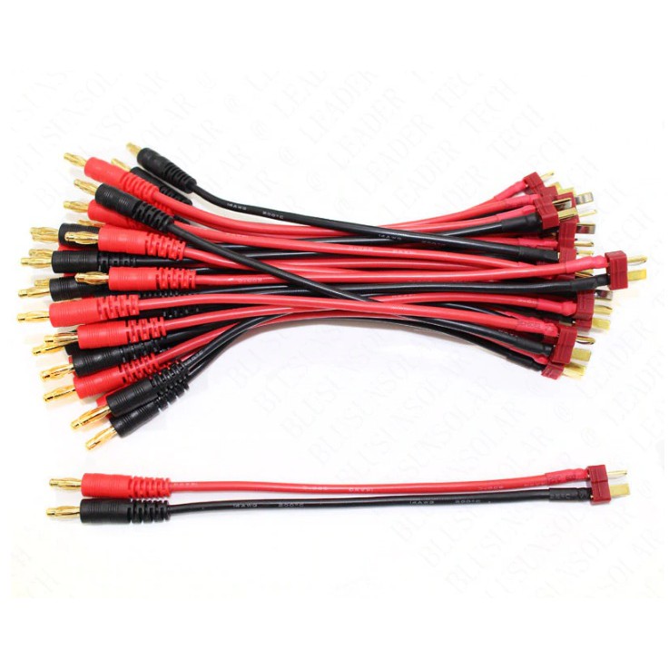 Jual 15cm Konektor Kabel T Dean Plug to Banana 4mm Connector Charger ...