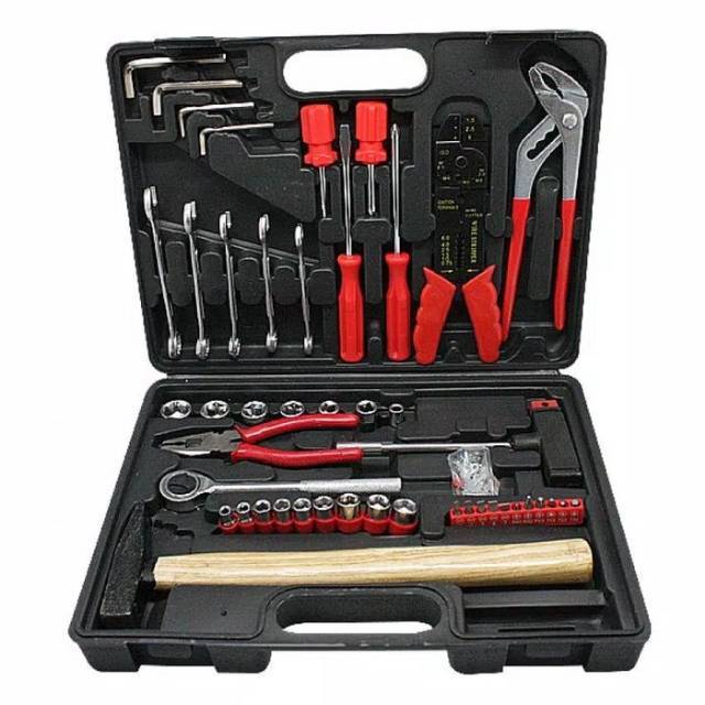Tool Kit Kunci Perlengkapan Otomotif Bengkel Mobil Motor Obeng Set ...