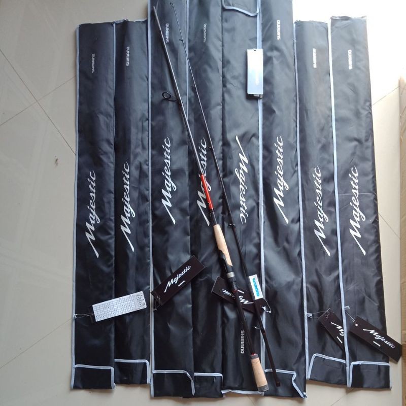 Jual joran spining shimano majestic S74MH-2 224CM | Shopee Indonesia
