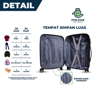 Jual POLOFANS Koper Tipe 2031 size 24 Inch Koper Travel 24 inch Tipe ...