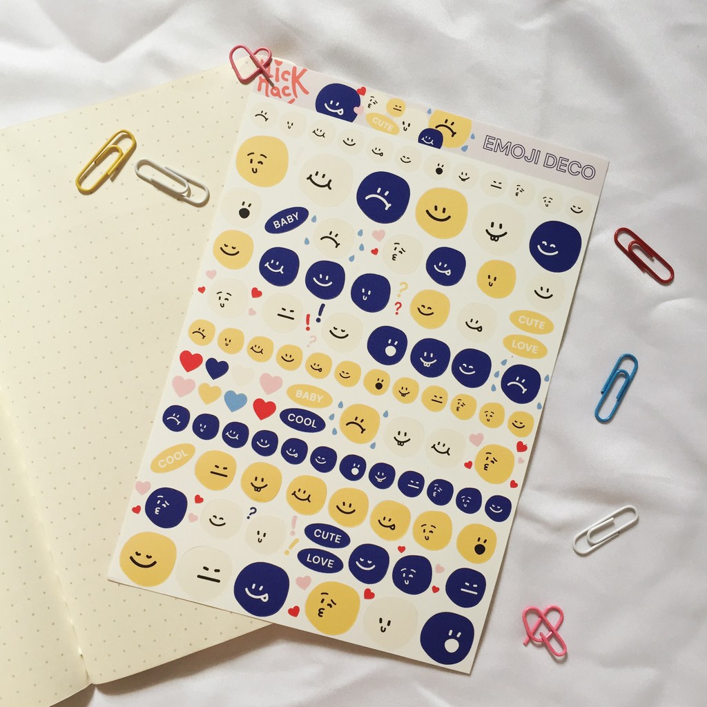 Jual Emoji Deco Sticker [LAST STOCK] | Shopee Indonesia