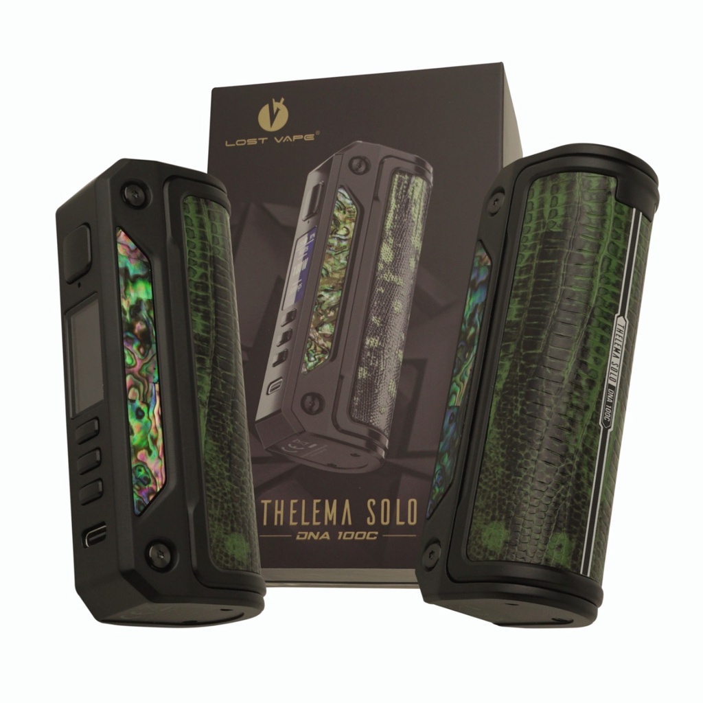 Jual Mod Vape Vapor Thelema Solo DNA 100C Black Oasis Oriental By Lost ...