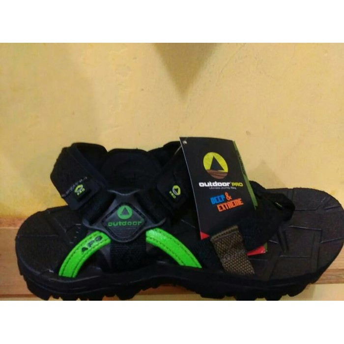 Jual Sandal Pro Outdoor (polar black) | Shopee Indonesia