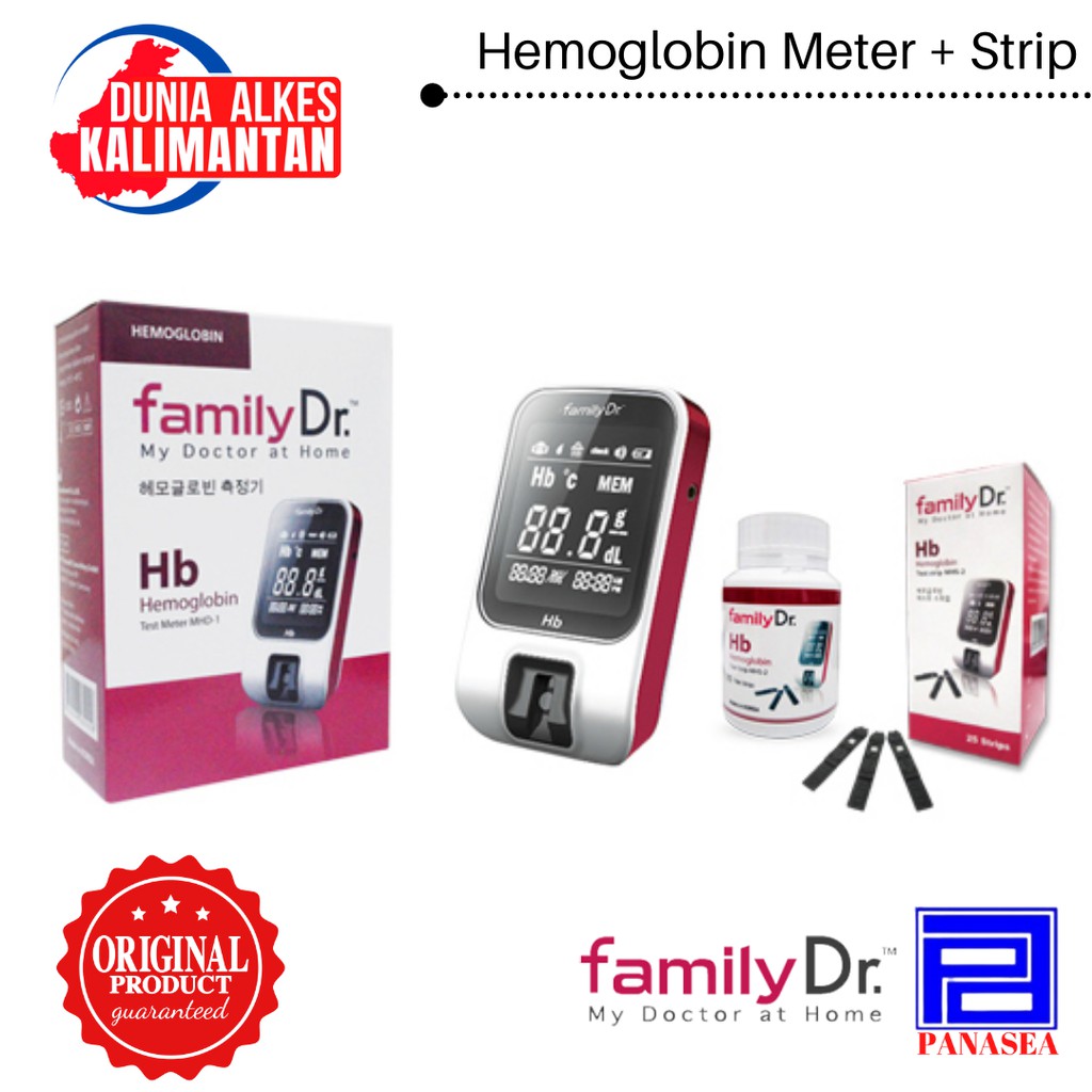 Jual Alat Cek HB Family Dr + Strip | Shopee Indonesia