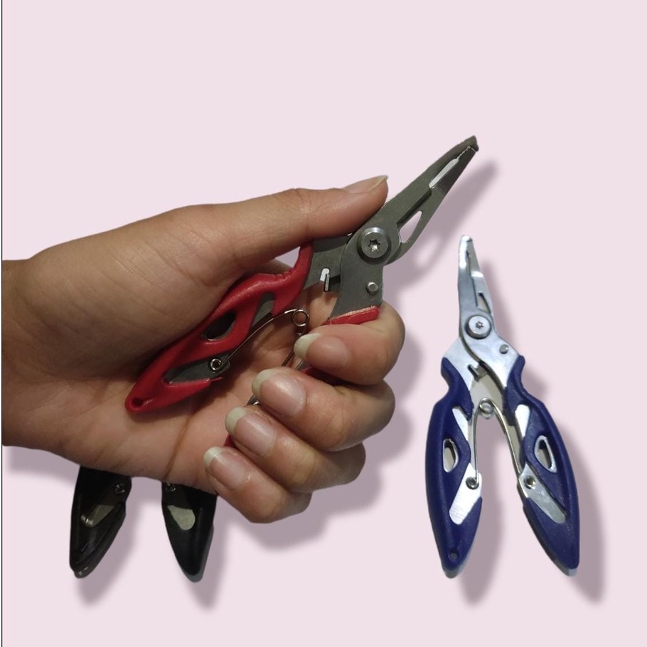 Jual Tang split Tang pancing split ring fishing pliers | Shopee Indonesia
