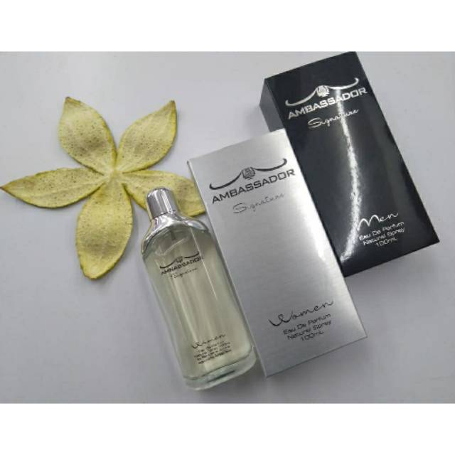 Jual AMBASSADOR EDP Signature 100ML (6958) | Shopee Indonesia