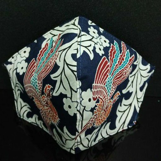 Jual Masker Kain Batik - 3ply dengan Filter SpunBond (Earloop/Headloop ... Jual Masker Kain Batik - 3ply dengan Filter SpunBond (Earloop/Headloop ...
