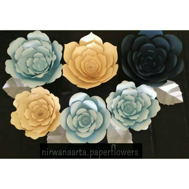 Jual Pola bunga/ Cetakan Bunga/ Template Paper Flower / Paper Flower ...