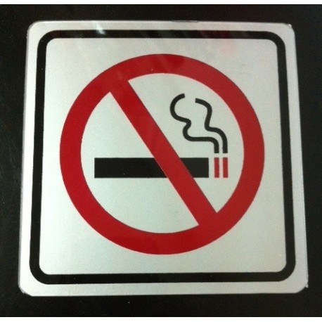 Jual Sticker Peringatan Simbol Ruang Area Di Larang Merokok | Shopee ...