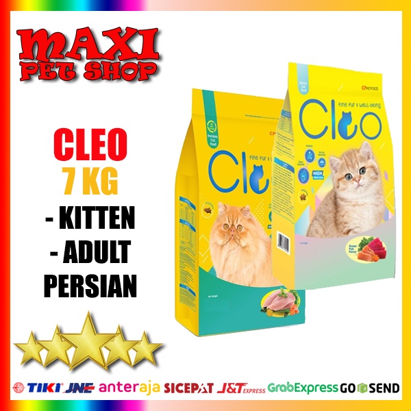 Jual CLEO CAT KITTEN 7KG CLEO CAT PERSIAN 7KG FRESHPACK [GOJEK-GRAB ...