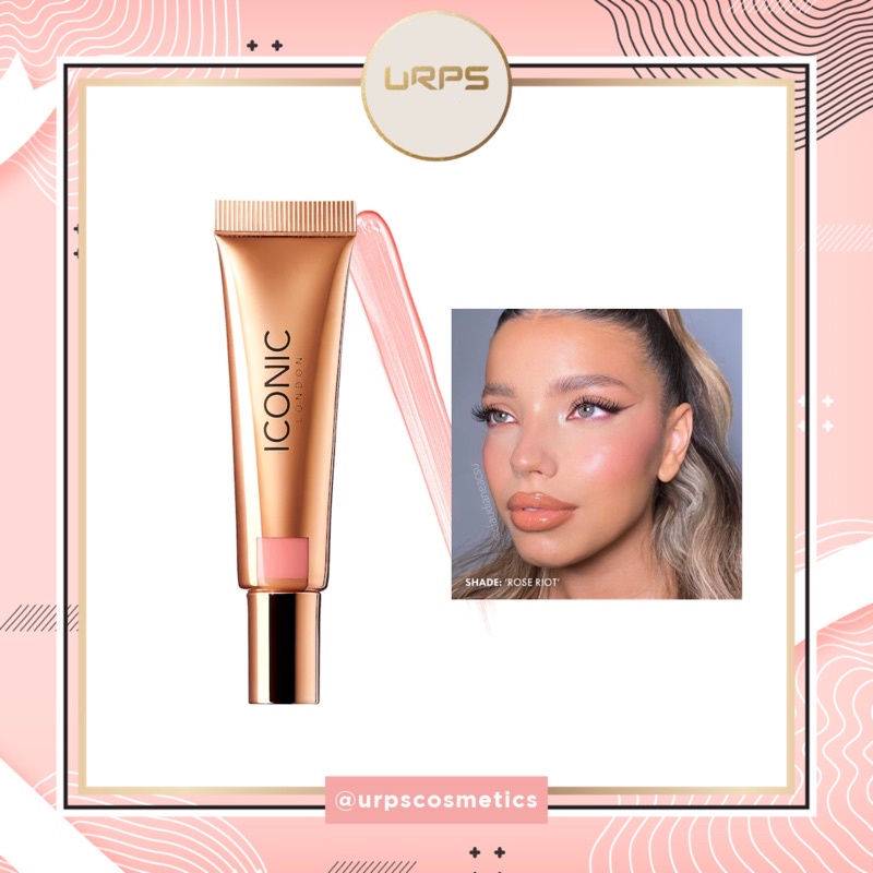 Jual Iconic London Sheer Cream Blush - Rose Riot | Shopee Indonesia