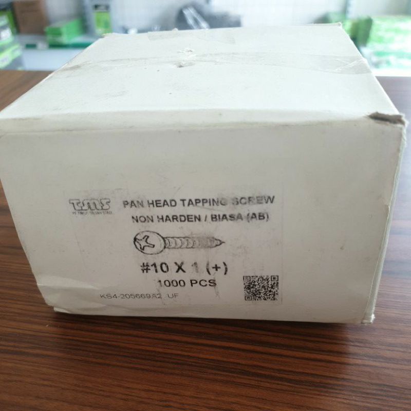 Jual BAUT TAPPING PAB 10X1 IN 1000PCS | Shopee Indonesia