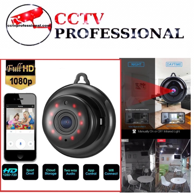 Jual IP SMART CAMERA WIFI IP DINDING 360EYE S | Shopee Indonesia