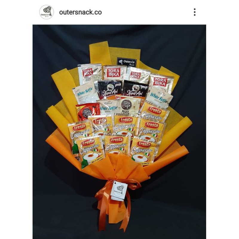 Jual buket snack/buket jajan/ buket kopi/ buket minuman/ buket wisuda ...