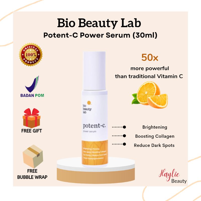 Jual BIO BEAUTY LAB Potent-C Power Serum (30ml) | Shopee Indonesia