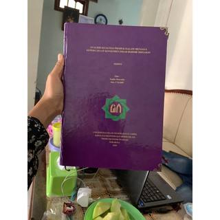 Jual print dan cetak jilid hard kover / hard cover / hardcover skripsi ...