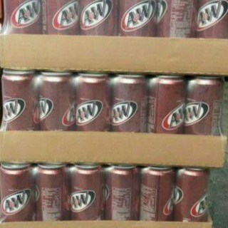 Jual A&W KALENG DUS /AW minuman bersoda 1 dus | Shopee Indonesia