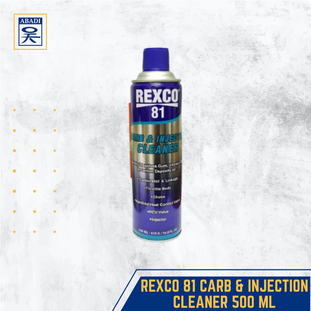 Jual REXCO 81 CARB & INJECTION CLEANER 500 ML | Shopee Indonesia