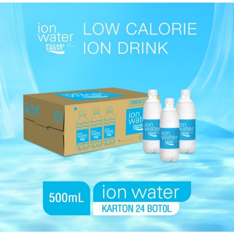 Jual Ion Water Low Calorie 500ml Dus Isi 24btl | Shopee Indonesia