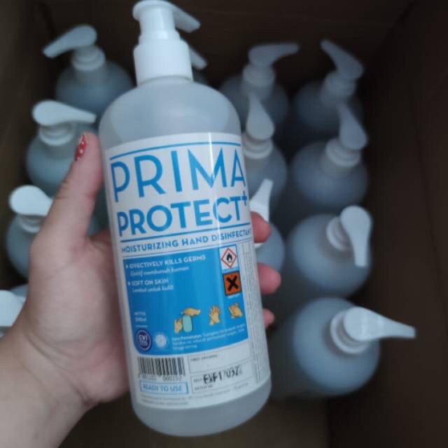 Jual HAND SANITIZER Prima Protect + 500 ml SPRAY (READY STOCK) | Shopee ...