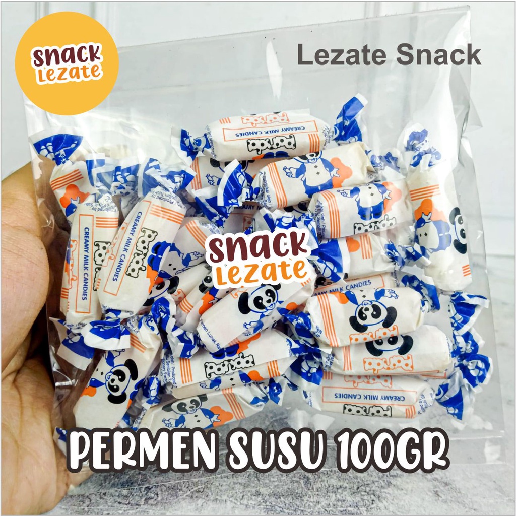 Jual Permen Susu Panda 100gr Murah / Permen Susu Sapi Jadul / Permen ...