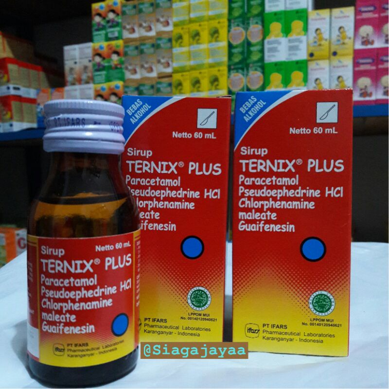 Jual Ternix Plus Syrup 60ml Indonesia|Shopee Indonesia