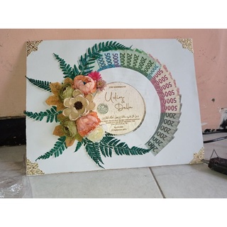 Jual Mahar Seserahan Uang 25 x 30cm / Pigura Bingkai Mahar Pernikahan ...