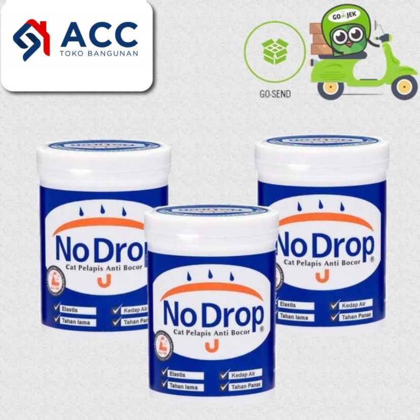 Jual Cat Waterproofing No Drop 1kg / Cat Pelapis Anti Bocor Indonesia|Shopee Indonesia
