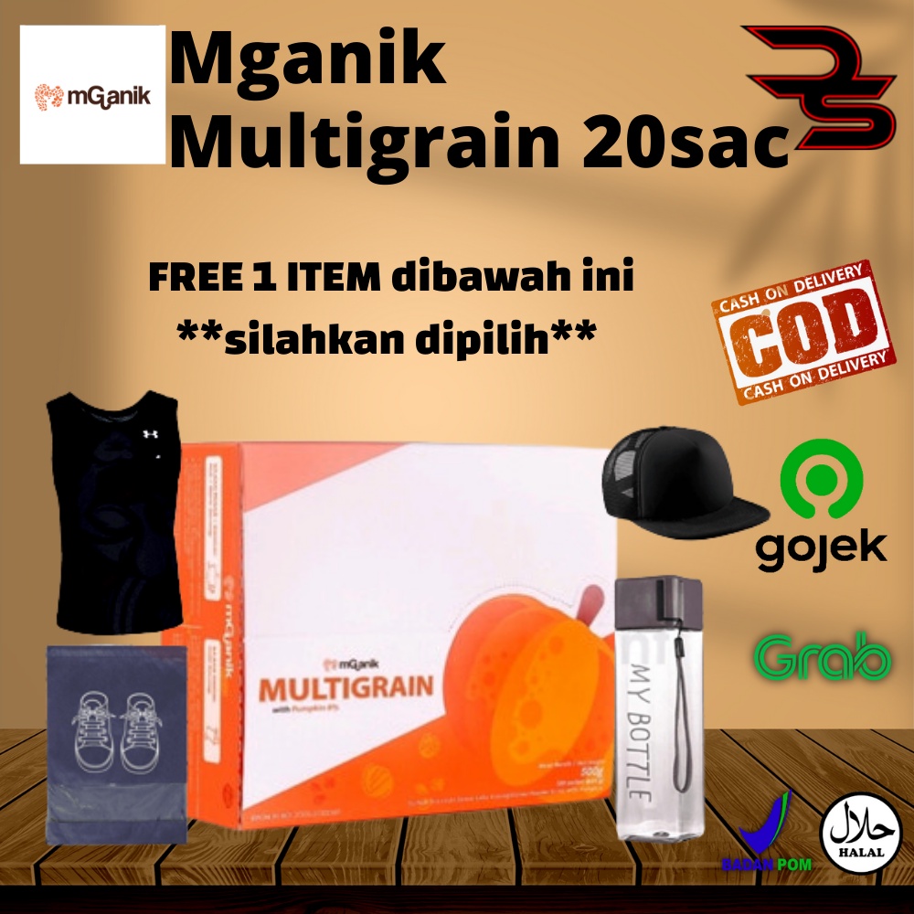 Jual Mganik Multigrain 1 Box Isi 20 Sachet Makanan Diabetes Superfood ...