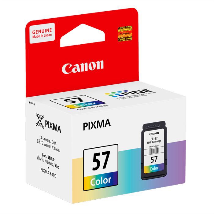 Jual CANON CARTRIDGE CL 57 COLOR / TINTA CL 57 WARNA ORIGINAL | Shopee ...