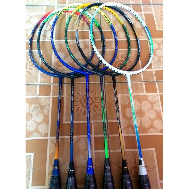 Jual Raket li ning g force 3500 3600 3900 superlite original-lengkap ...