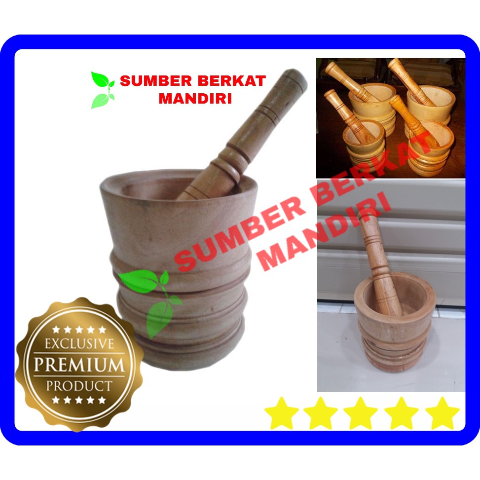 Jual Penumbuk - Tumbukan Kerajinan ukir - Lumpang Kayu dan Alu Kayu ...