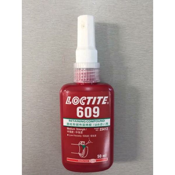 Jual lem locktite 609 retaining compound Cylinder parts adhesive ...
