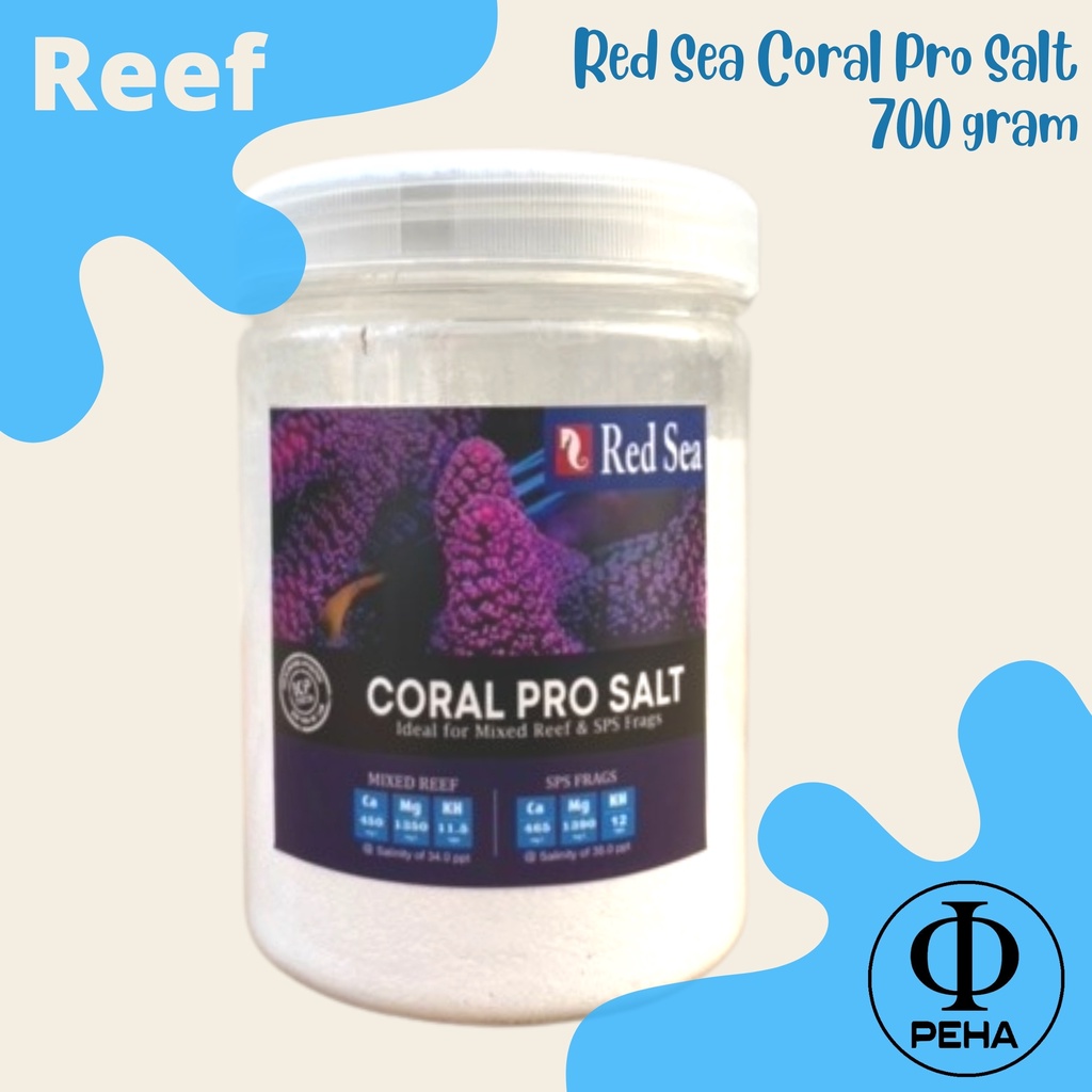 Jual Red Sea Coral Pro Salt Repack - Garam RedSea 700 gram - ASW Salt ...